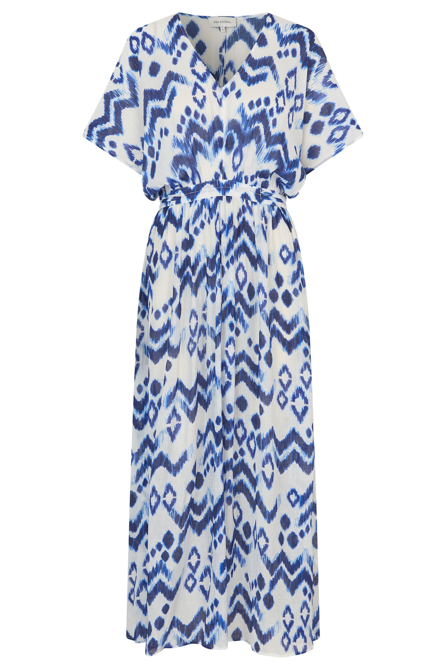 Dea Kudibal LaurieDEA EV Maxi Dress Blue Solar Print 0880425 5872 ...