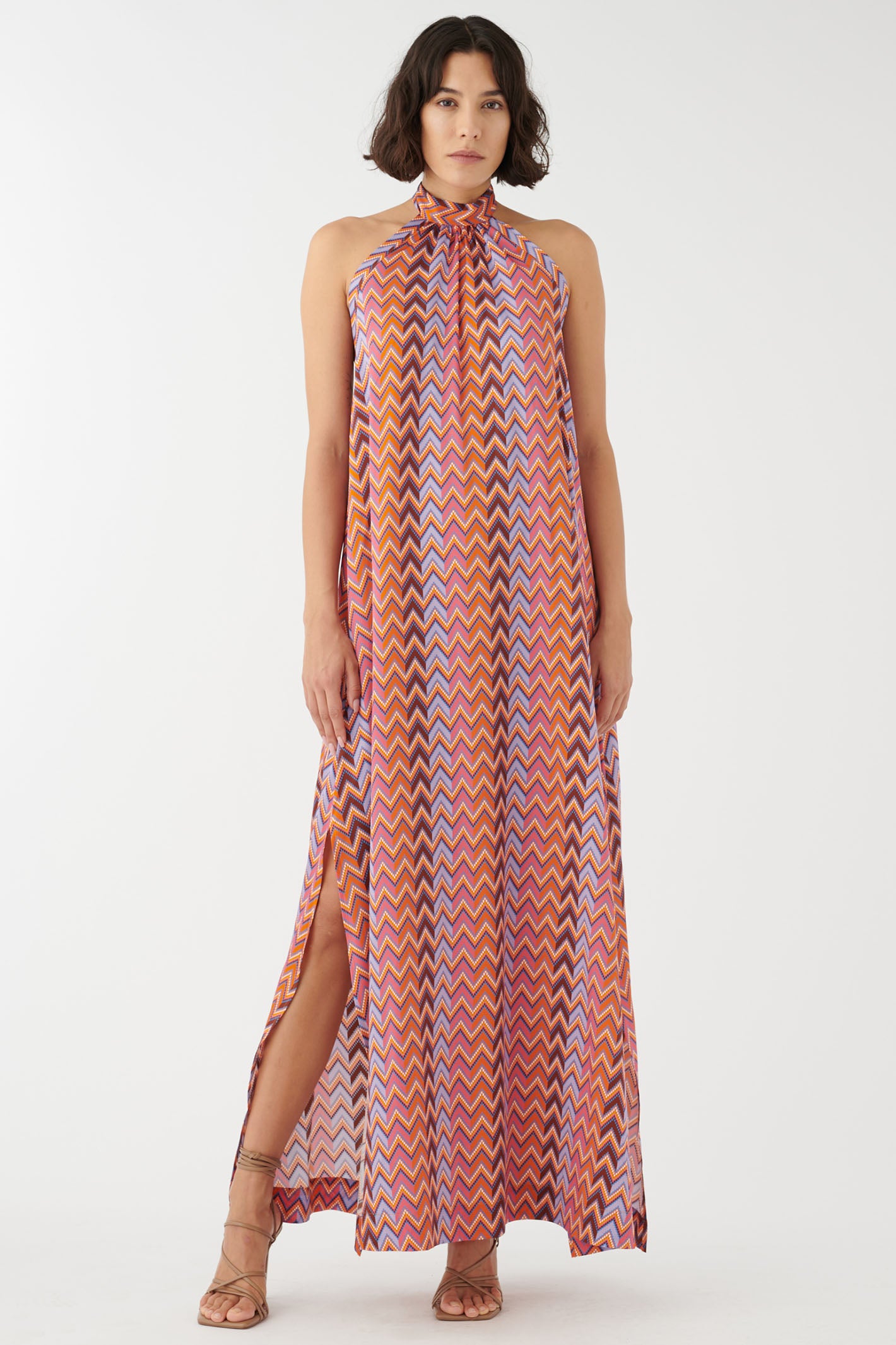 Dea Kudibal Ninkadea 0770424 5782 Pink Vallarta Silk Haterneck Dress ...