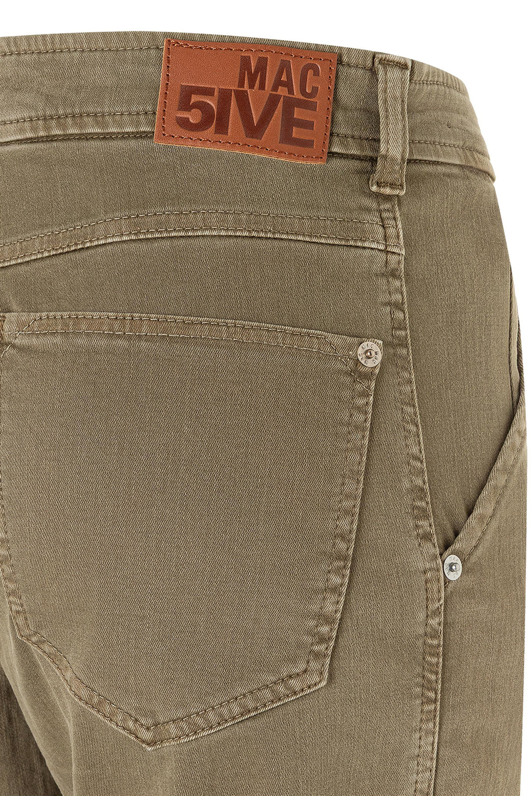 Mac 2229-00 0423 Ruby 2.3 Burnt Olive Antique Stretch Gabardine Cargo ...