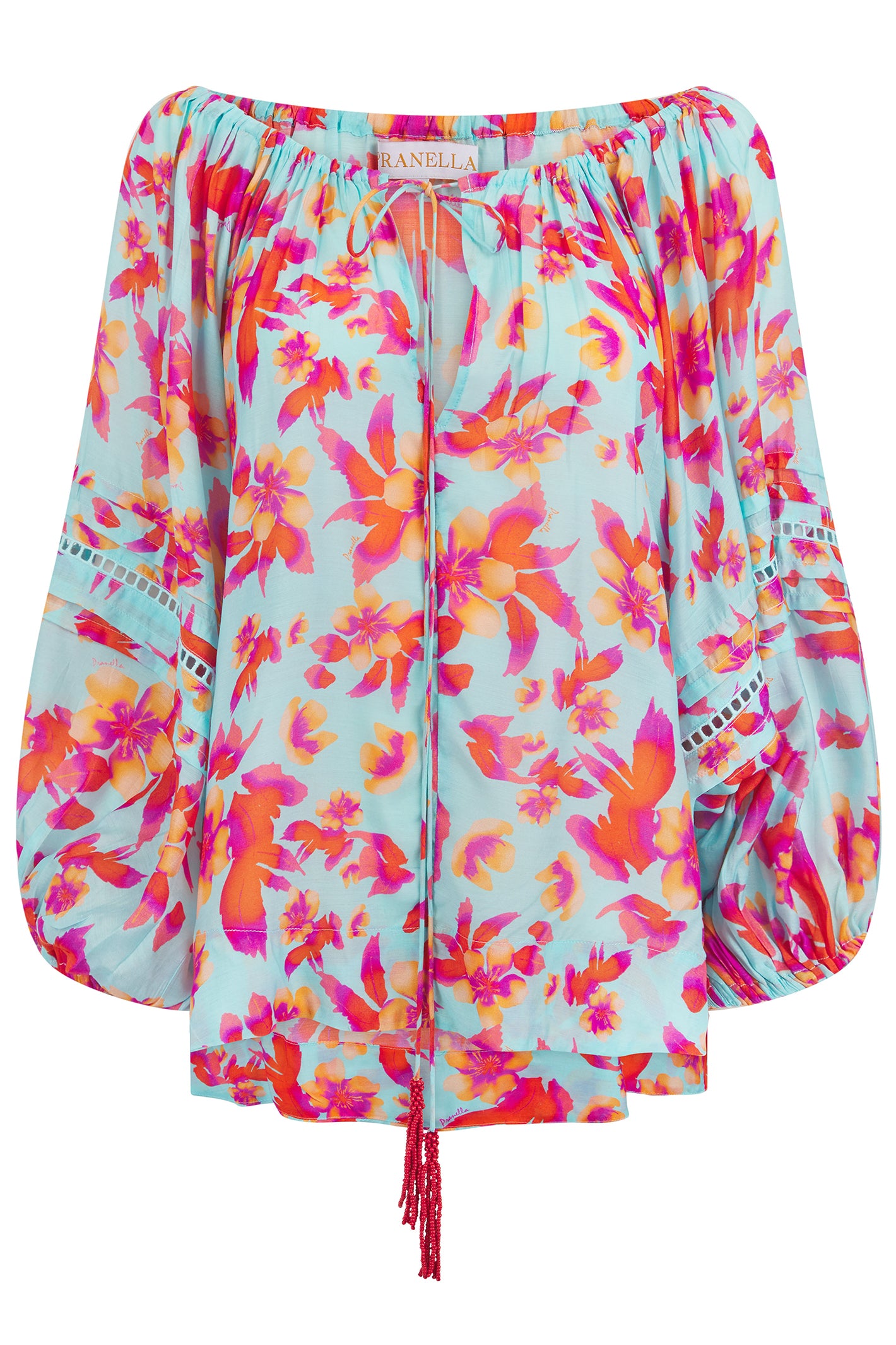 Pranella Beachwear Blouse Ivy Blue Tahiti Days – Olivia Grace Fashion