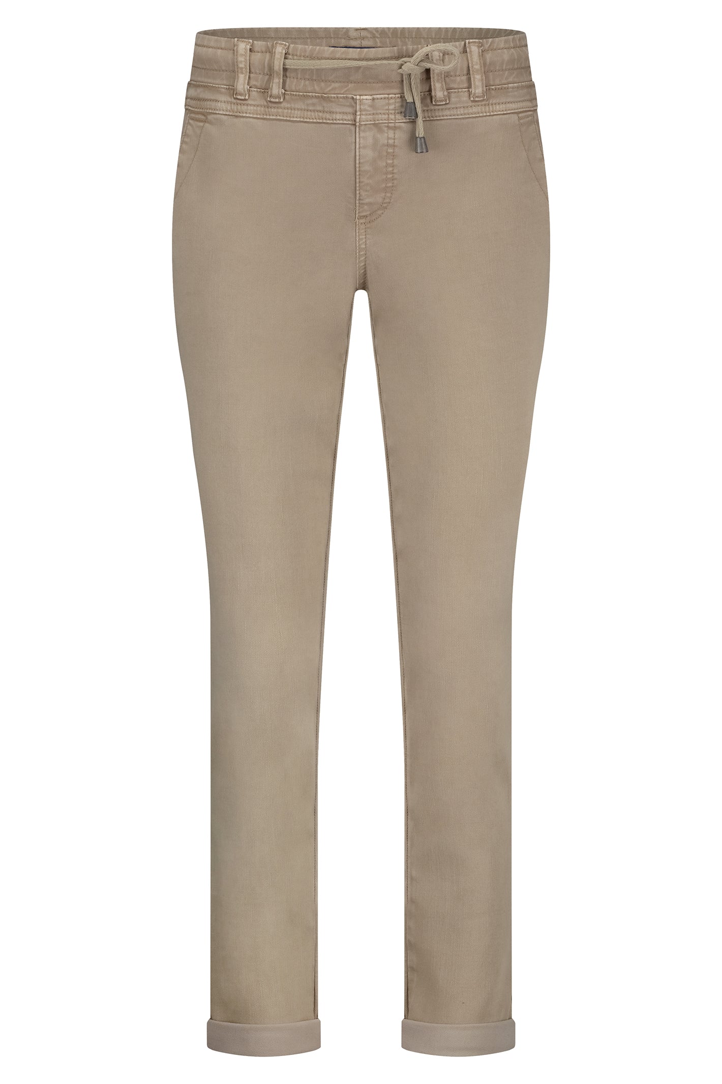 Red Button SRB4631 Latte Tessy Slub Twill Pull-On Trousers – Olivia ...