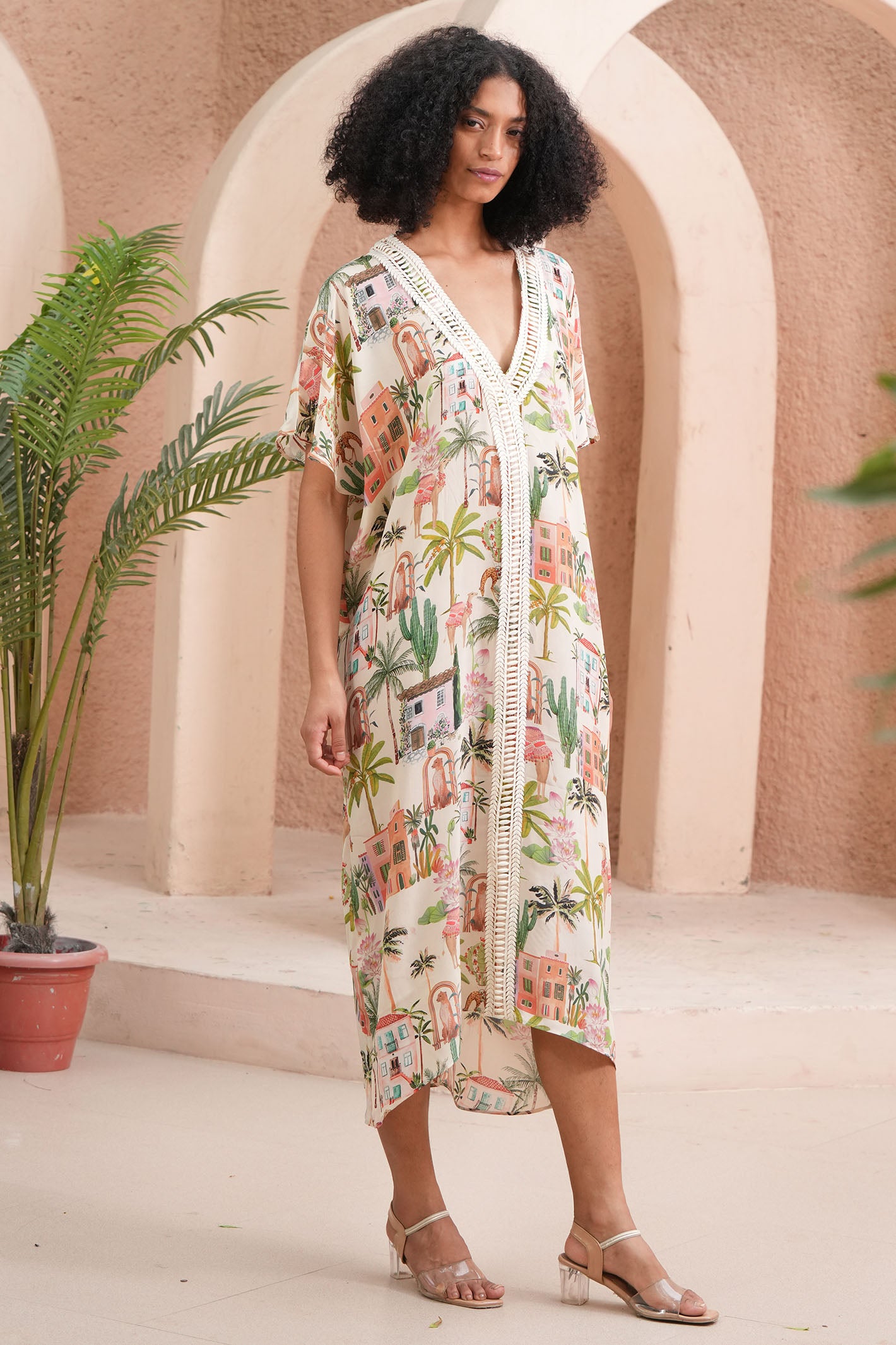 Stella Moretti Dress Aza Moroccan Mule – Olivia Grace Fashion
